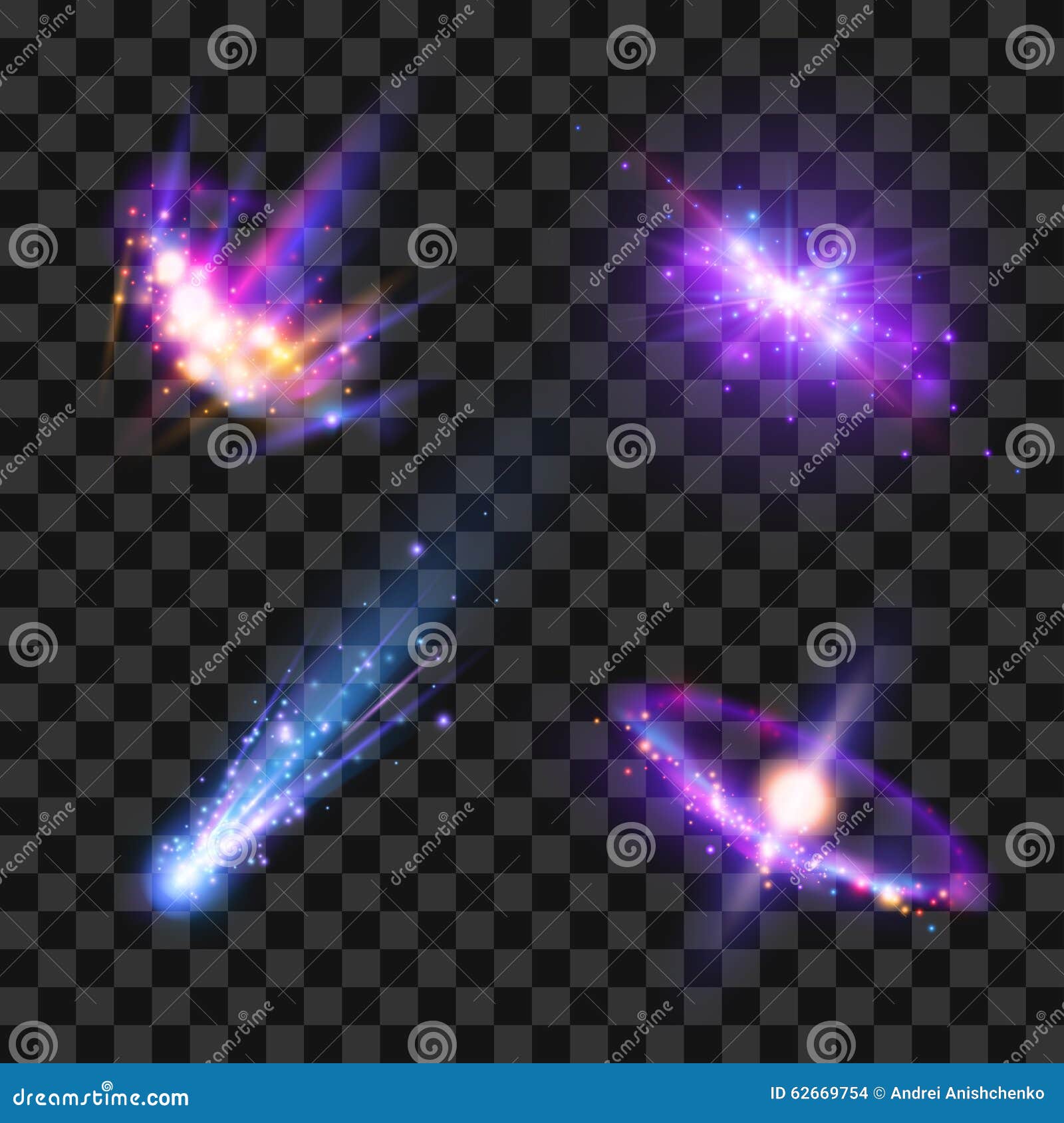 Space stars set stock vector. Illustration of black, cosmos - 62669754