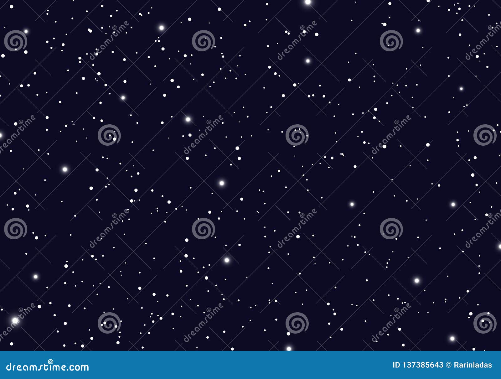 Space With Stars Universe Space Infinity And Starlight Background ...