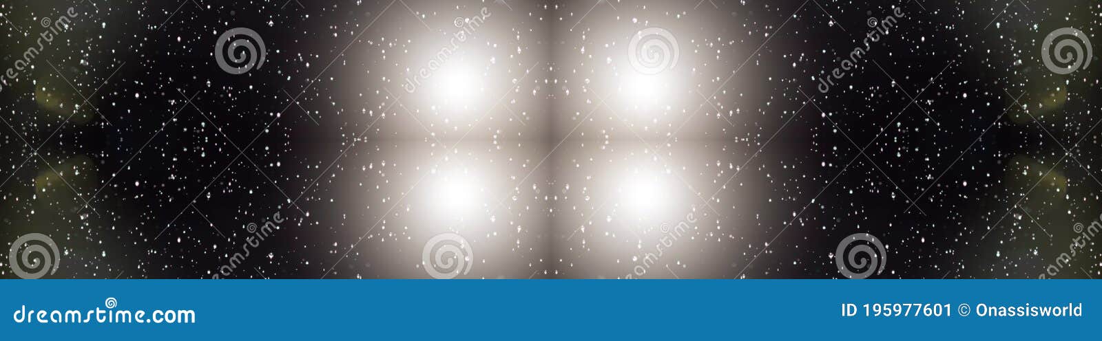 Space Stars Universe Page Header Stock Illustration - Illustration of ...