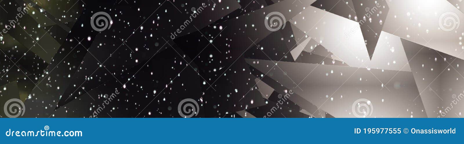 Space Stars Universe Page Header Stock Illustration - Illustration of ...