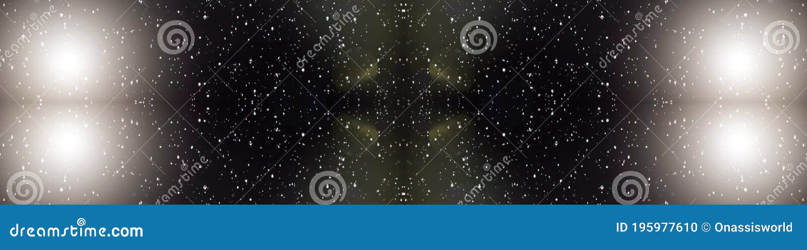 Space Stars Universe Page Header Stock Illustration - Illustration of ...