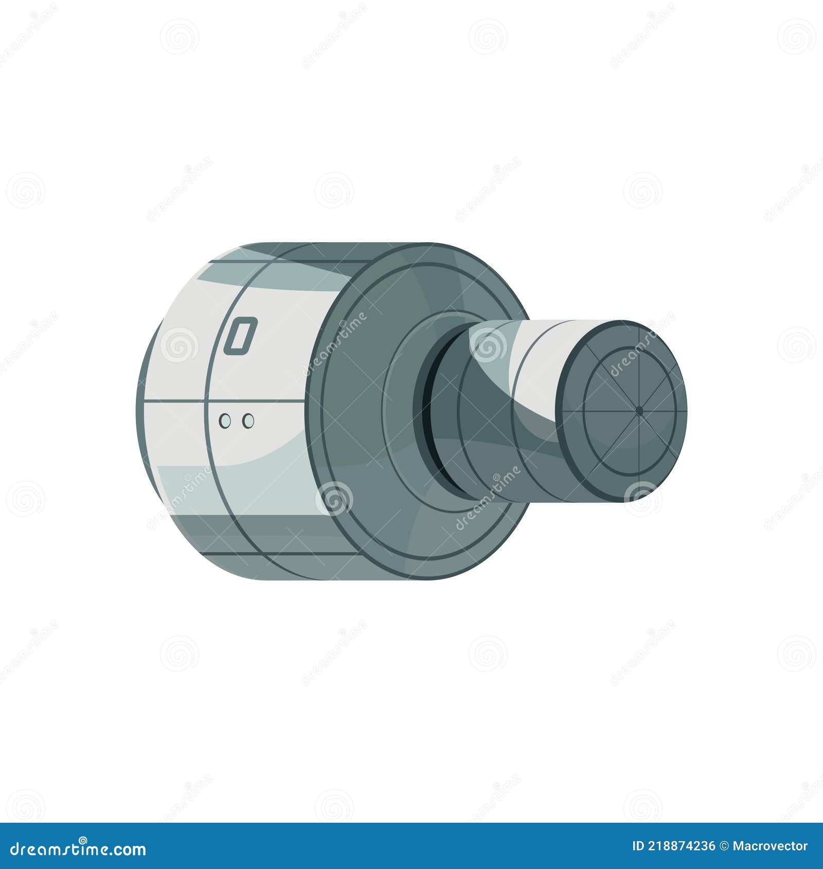 Space Station Airlock stock vector. Illustration of design - 218874236