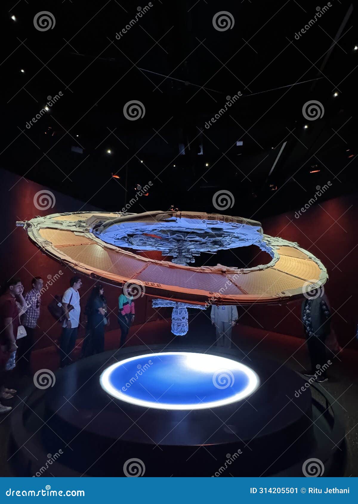 Space Station Command Center Exhibit at the Museum of the Future in ...