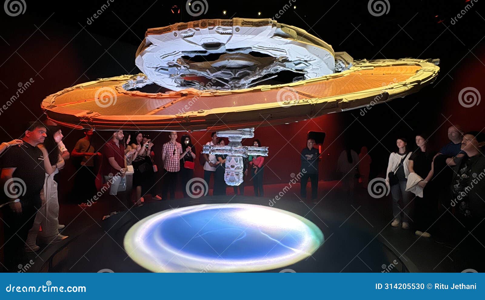 Space Station Command Center Exhibit at the Museum of the Future in ...