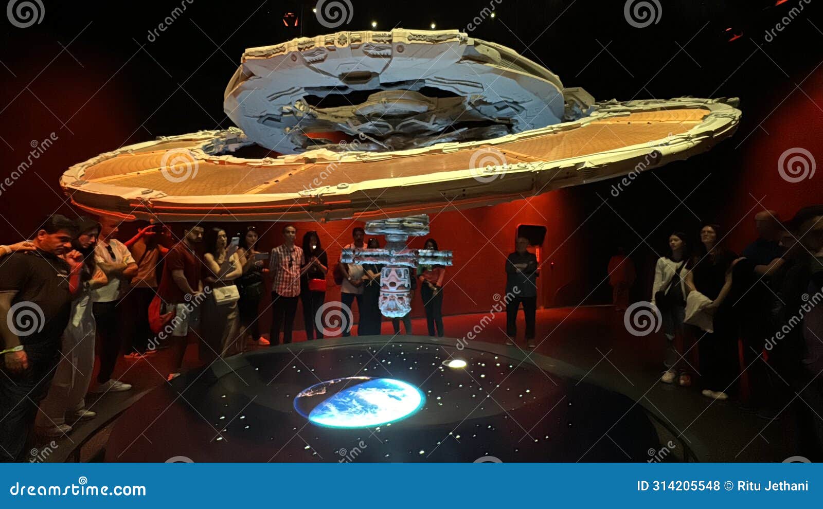 Space Station Command Center Exhibit at the Museum of the Future in ...