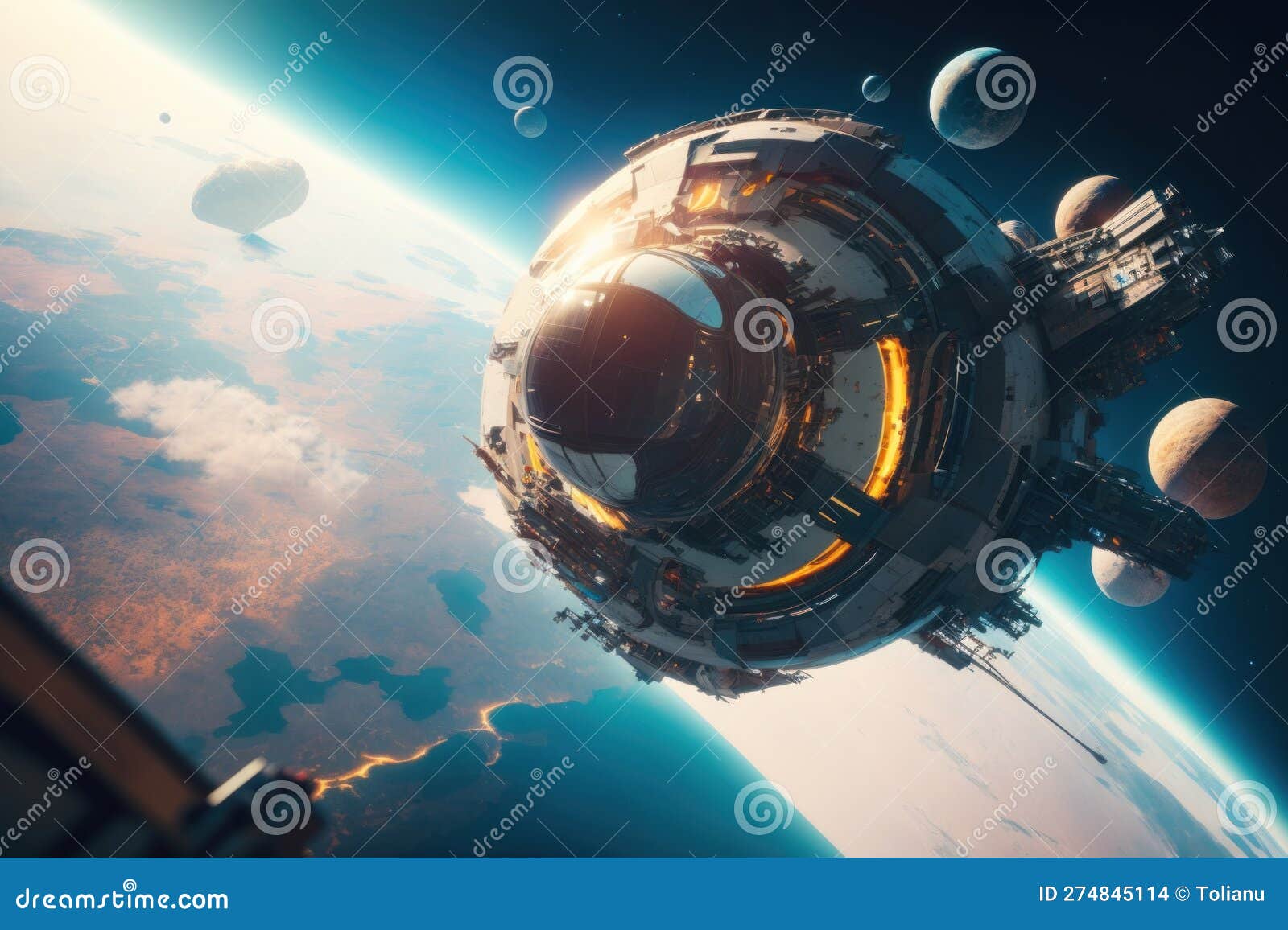 The Space Station: an Epic, Hyper-Detailed Cinematic Composition in ...