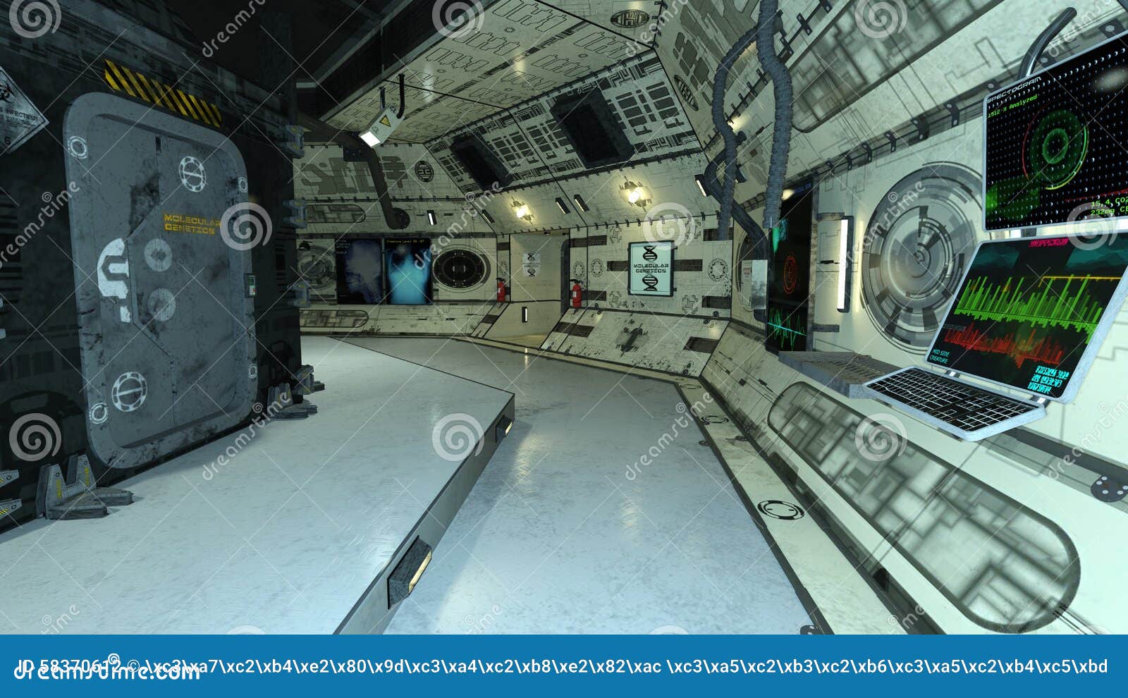 Inside Space Shuttle Background