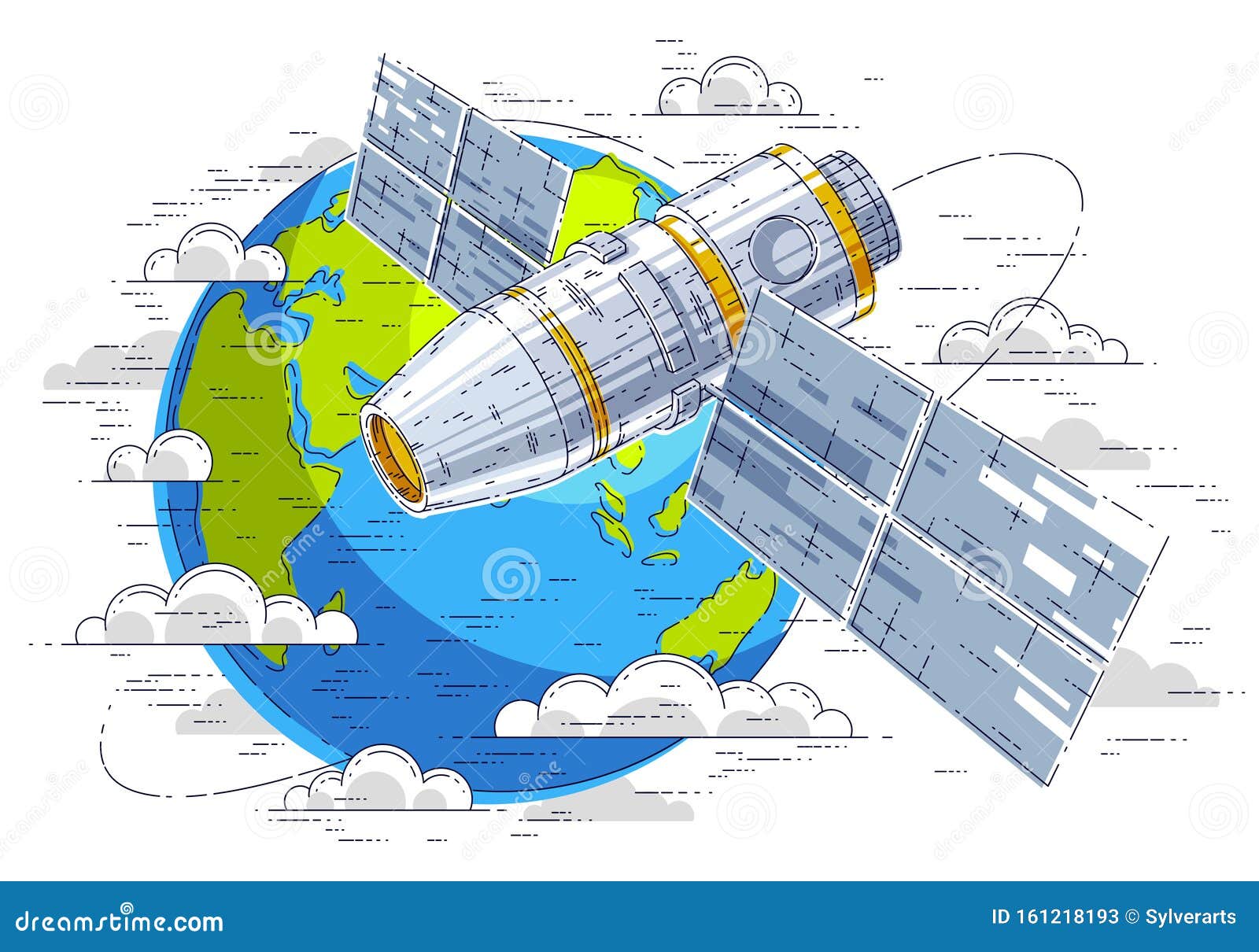 Iss Space Cartoon Stock Illustrations – 219 Iss Space Cartoon Stock ...