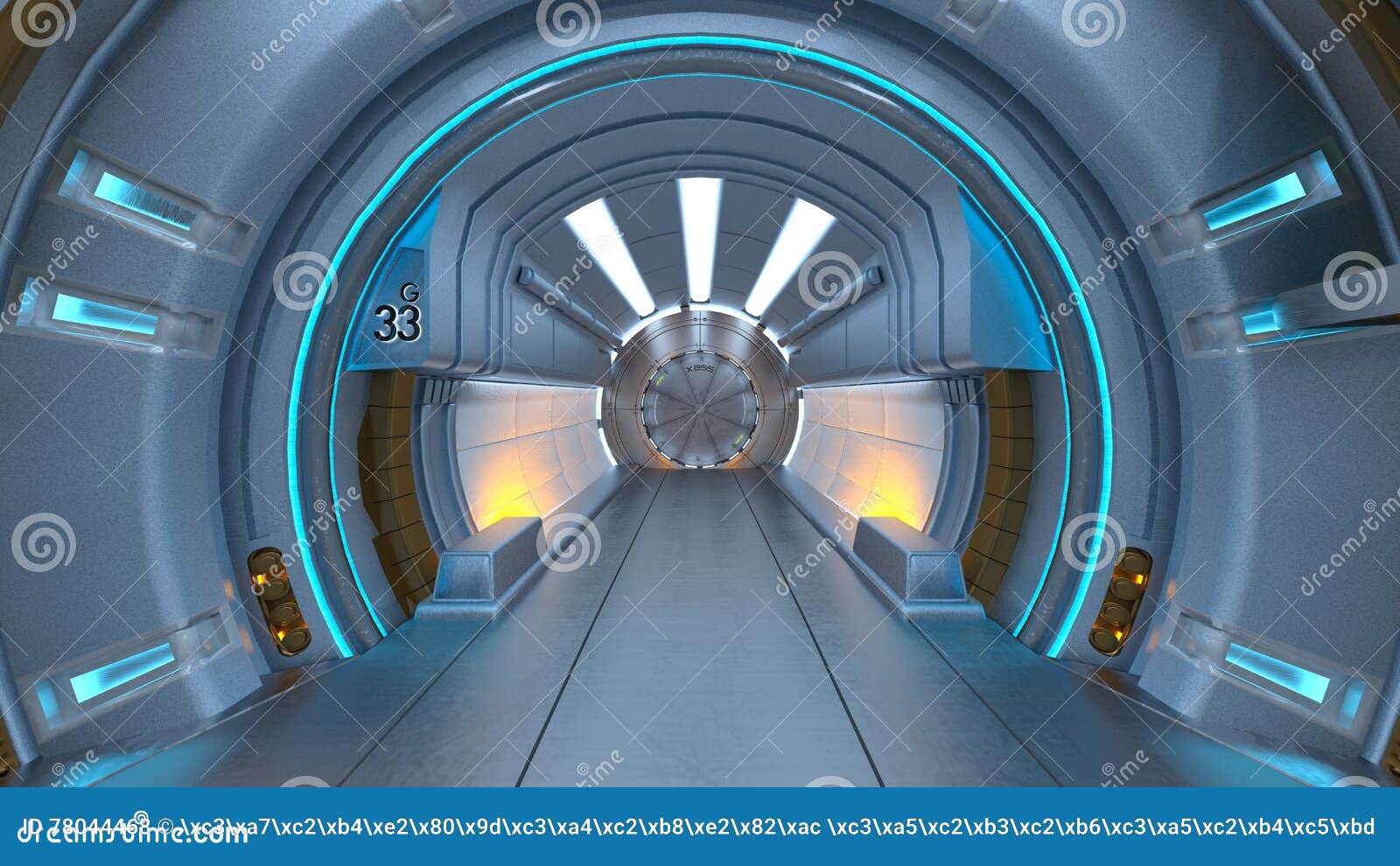 Space station passage stock photo. Image of planet, heavenly - 78044468