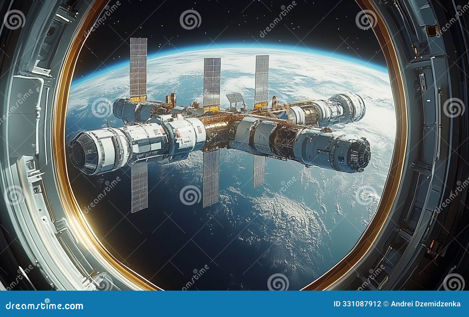 Space Station Simulation in 5K with Realistic Renderings of Earth& X27 ...