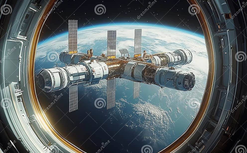 Space Station Simulation in 5K with Realistic Renderings of Earth& X27 ...