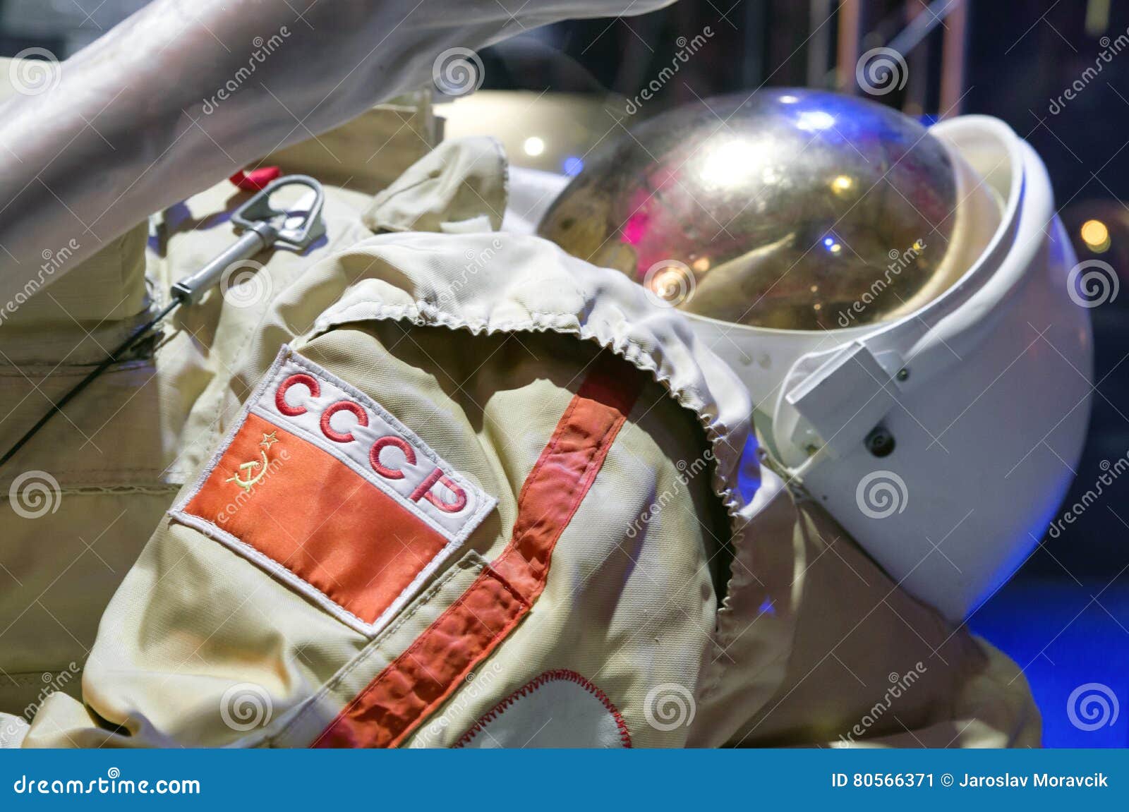 Space Suit of Soviet Cosmonaut Editorial Photo - Image of flag ...
