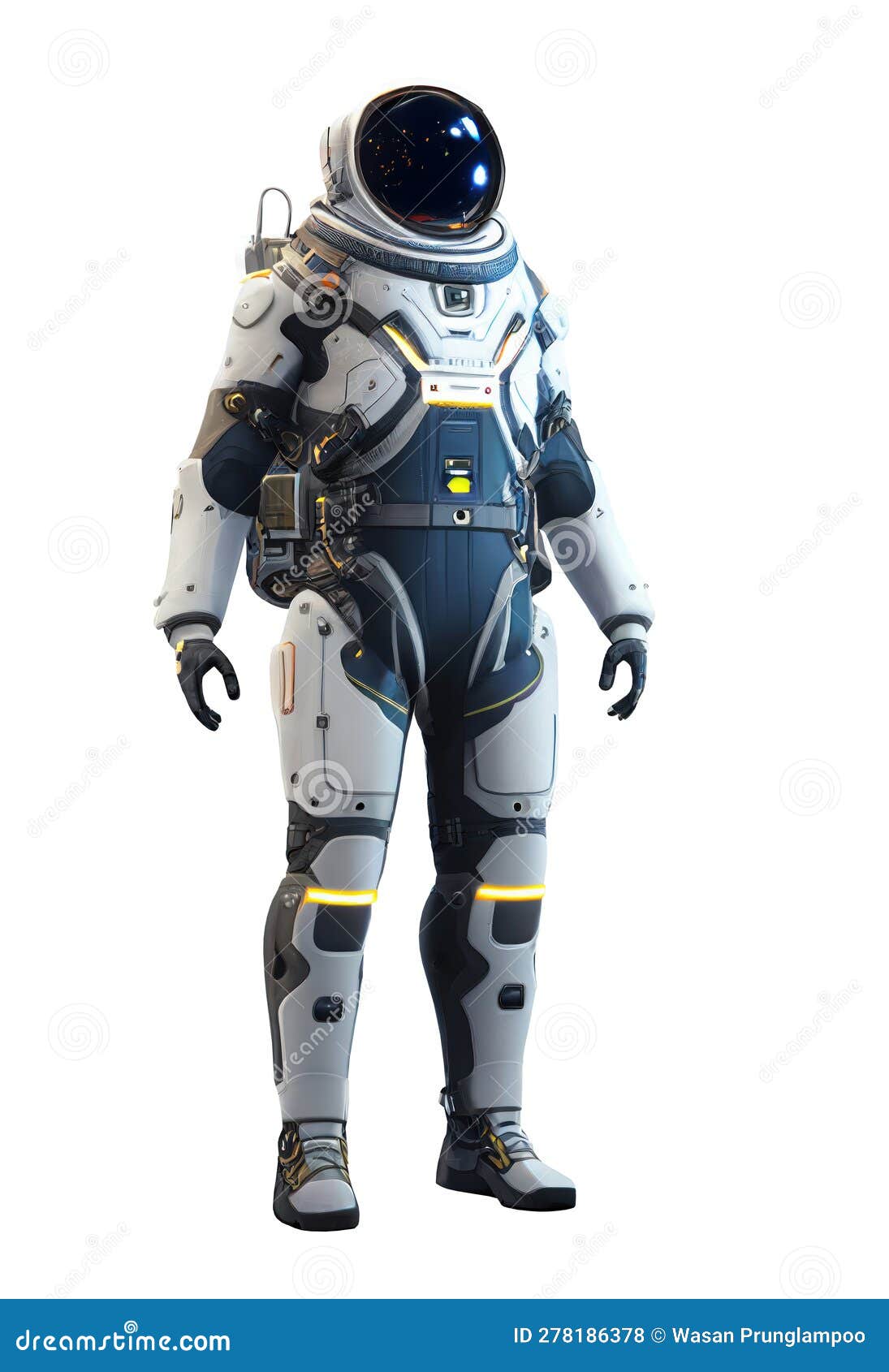 Space Suits Isolated on Transparent Background. Ai Generated Stock ...