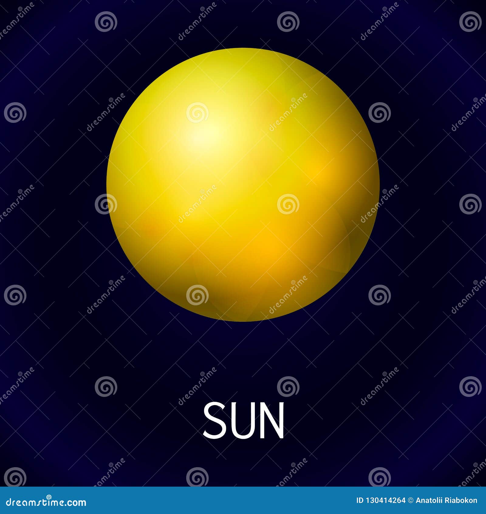 Space Sun Icon, Cartoon Style Stock Vector - Illustration of burn ...