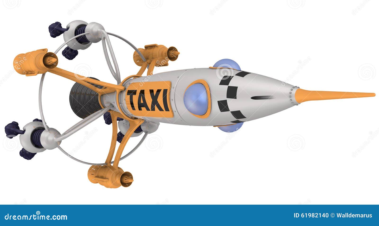 Space Taxi Royalty-Free Stock Photo | CartoonDealer.com #28603731