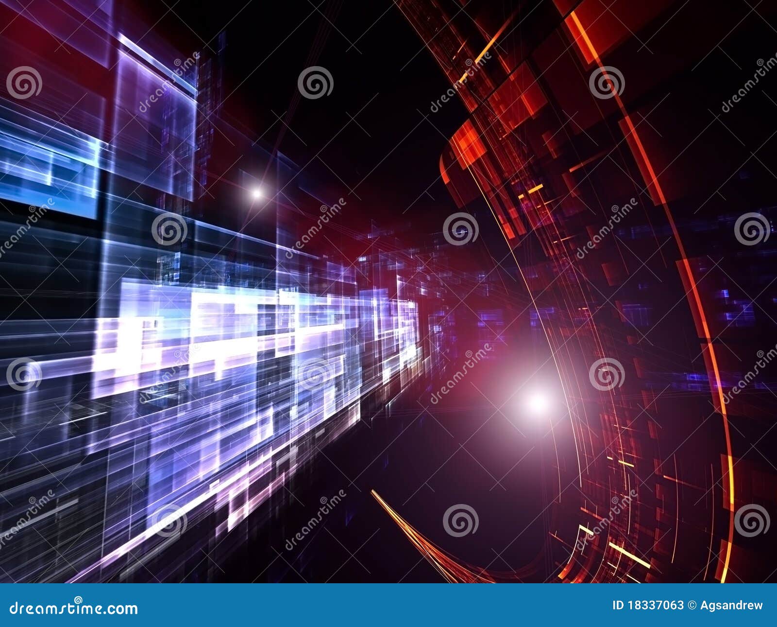 Space Technologies Abstract Stock Image - Image of black, movement ...