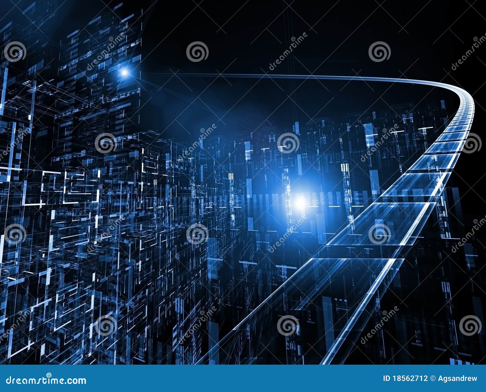 Space Technologies Abstract Stock Photo - Image of revolve, speed: 18562712