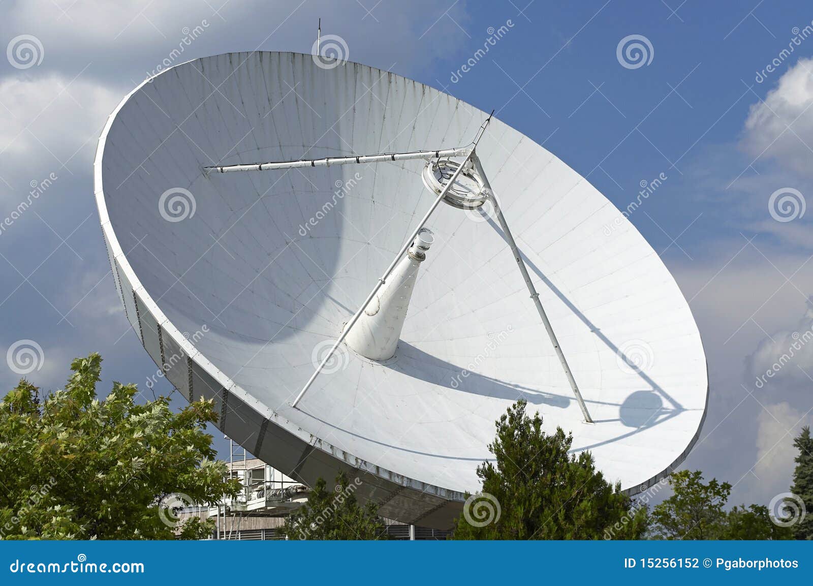 Space Telecommunication Station Stock Photo - Image of global, radio ...
