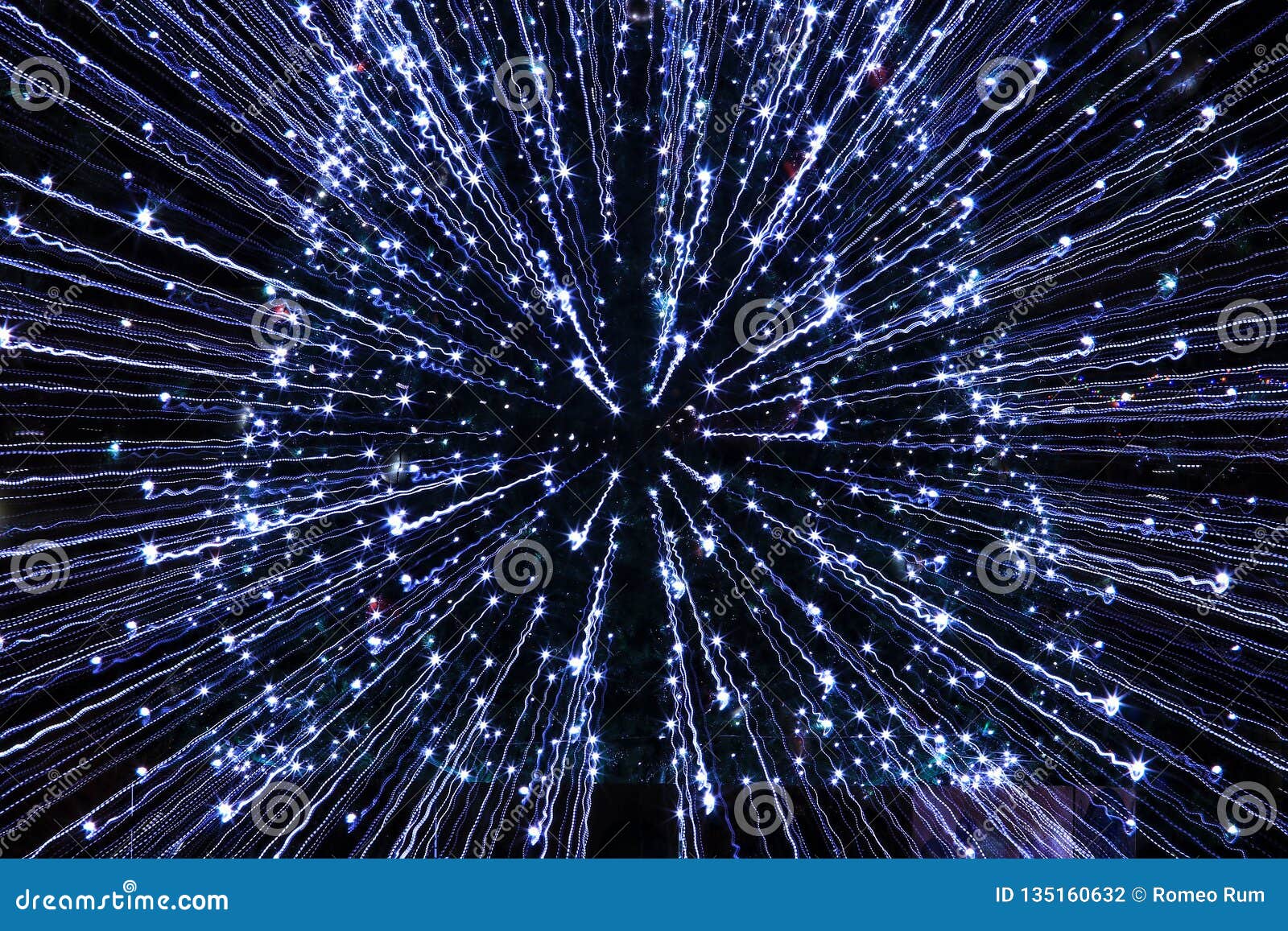 Space Theme. Zooming Effect Style. Stock Photo - Image of action ...