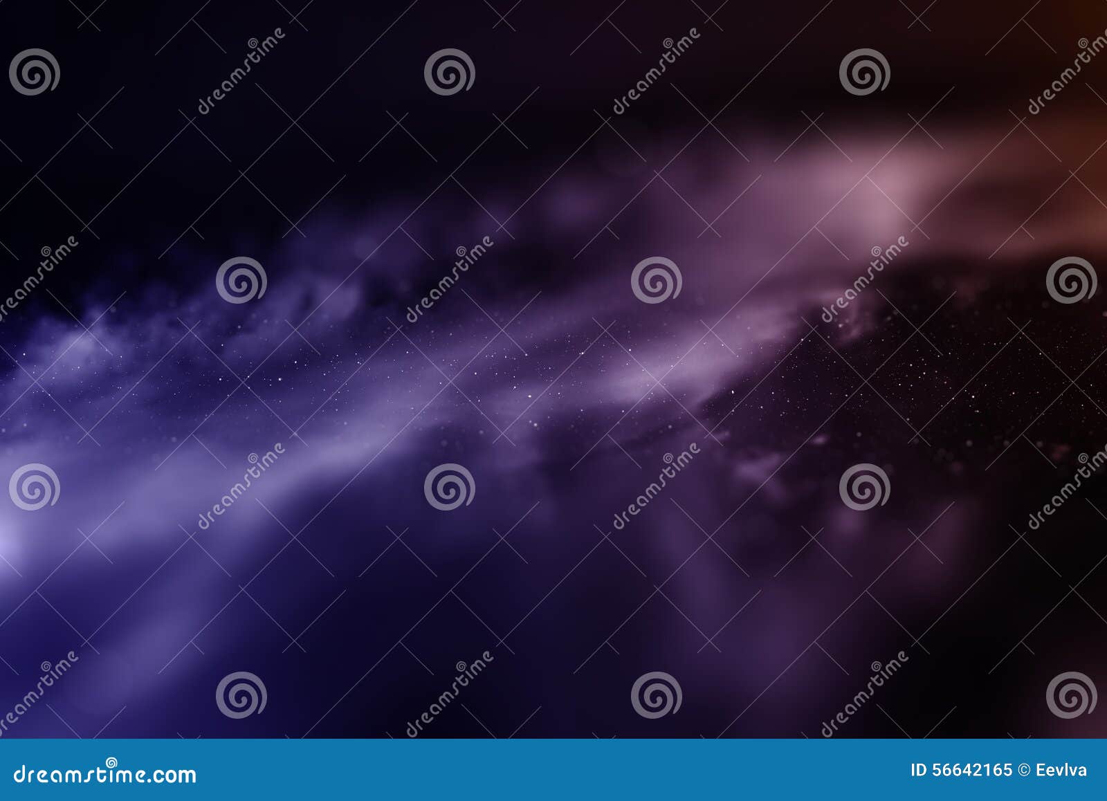 Space with Tilt-shift Miniature Effect. Stock Illustration ...