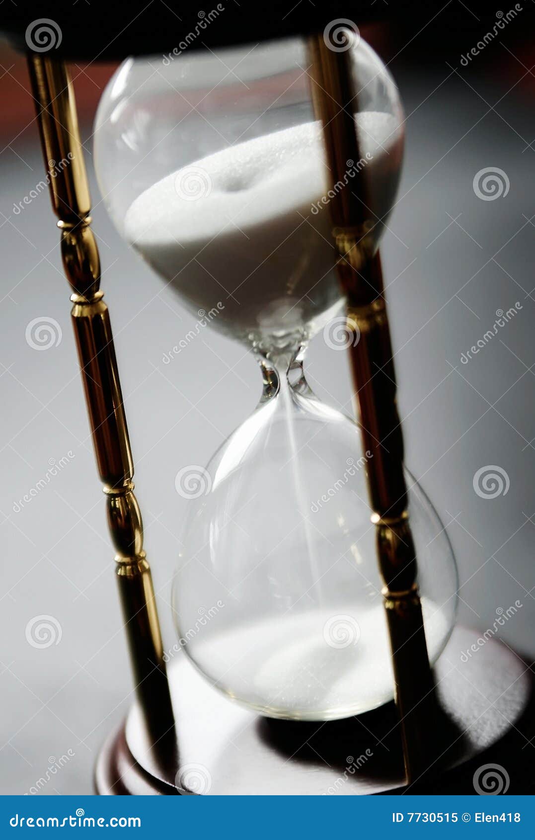 Space of time, hourglass stock image. Image of time, watch - 7730515