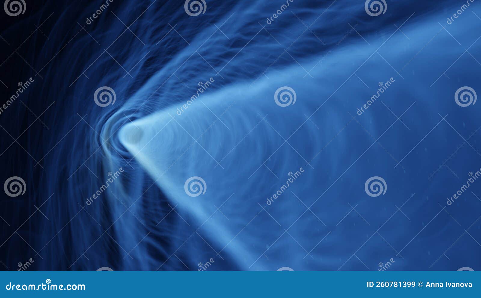 Space Tunnel into Hyperspace, Moving through Time and Space. Hyper-jump ...