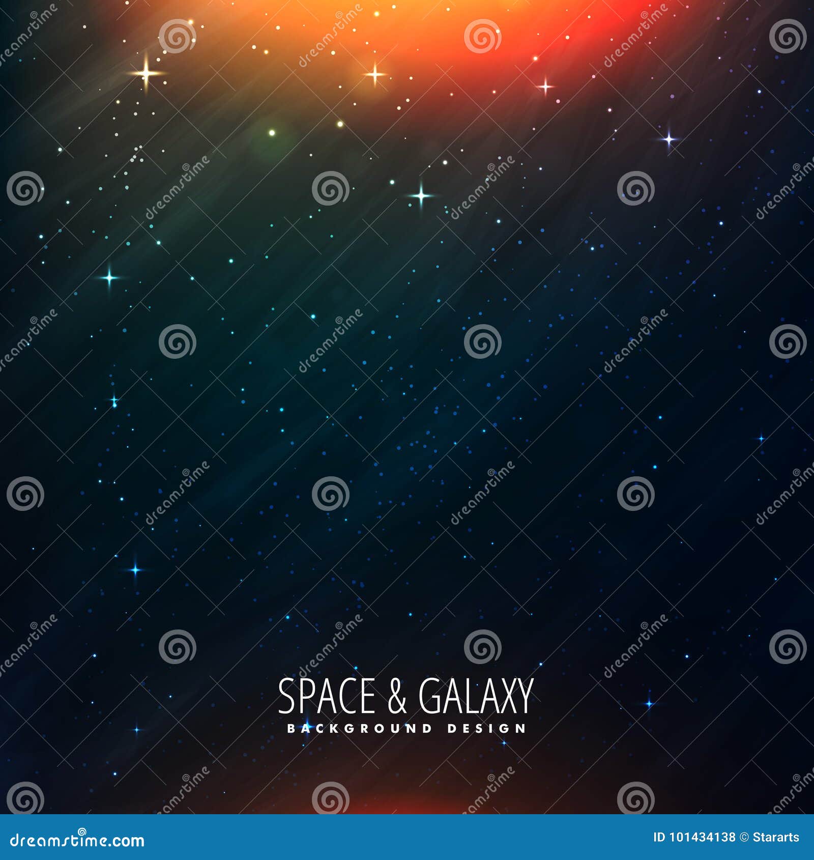 Space universe template stock vector. Illustration of nebula - 101434138