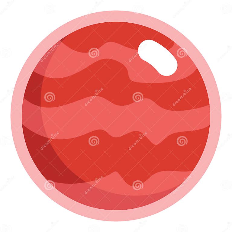 Space Venus, icon stock vector. Illustration of horoscope - 258927237