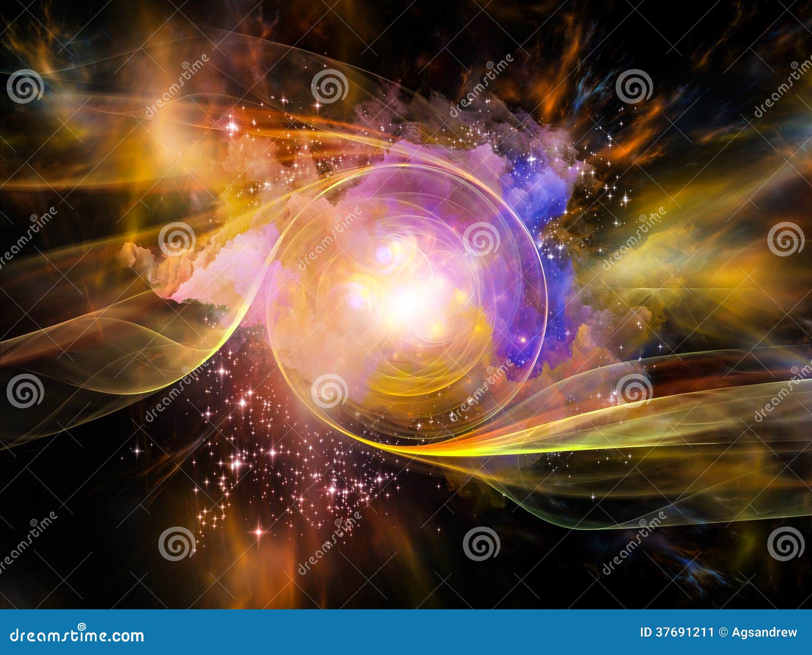 Space Vortex stock image. Image of continuum, fractal - 37691211