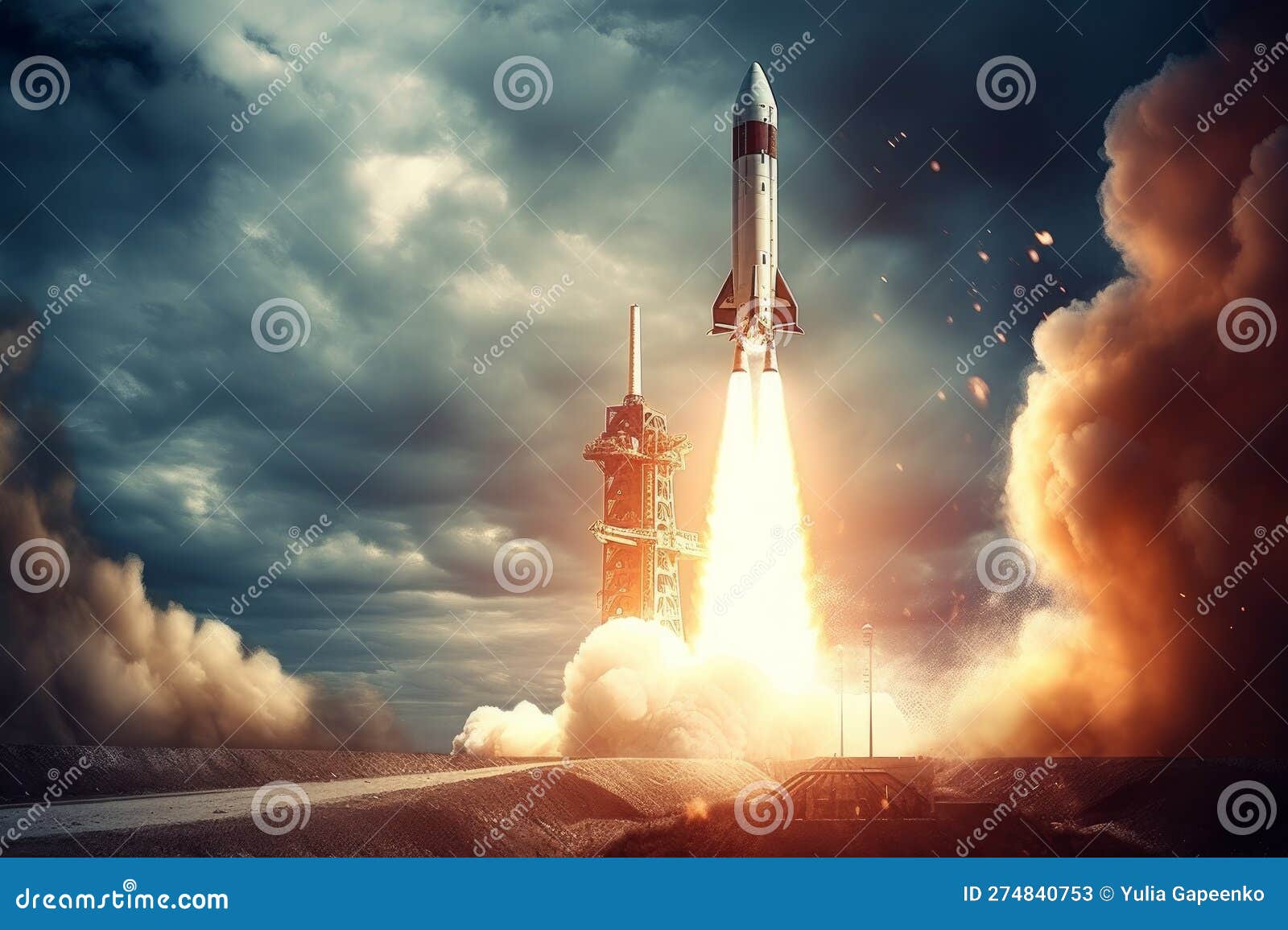 Space Wallpaper Rocket Launch Explosion with Fire Exploding ...