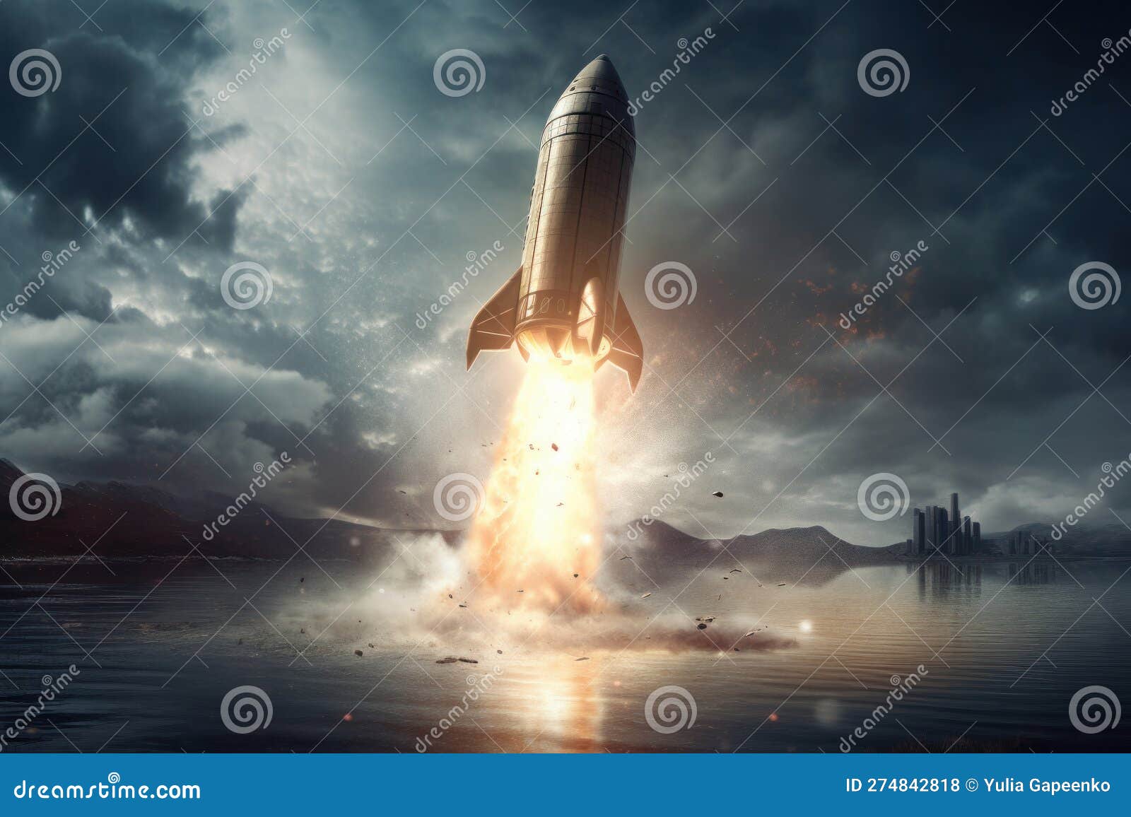 Space Wallpaper Rocket Launch Explosion with Fire Exploding ...