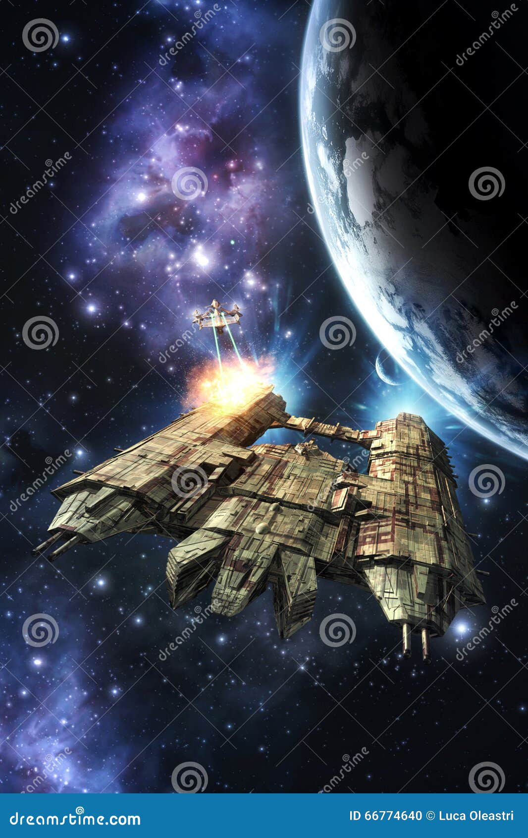 Space war stock illustration. Illustration of military - 66774640