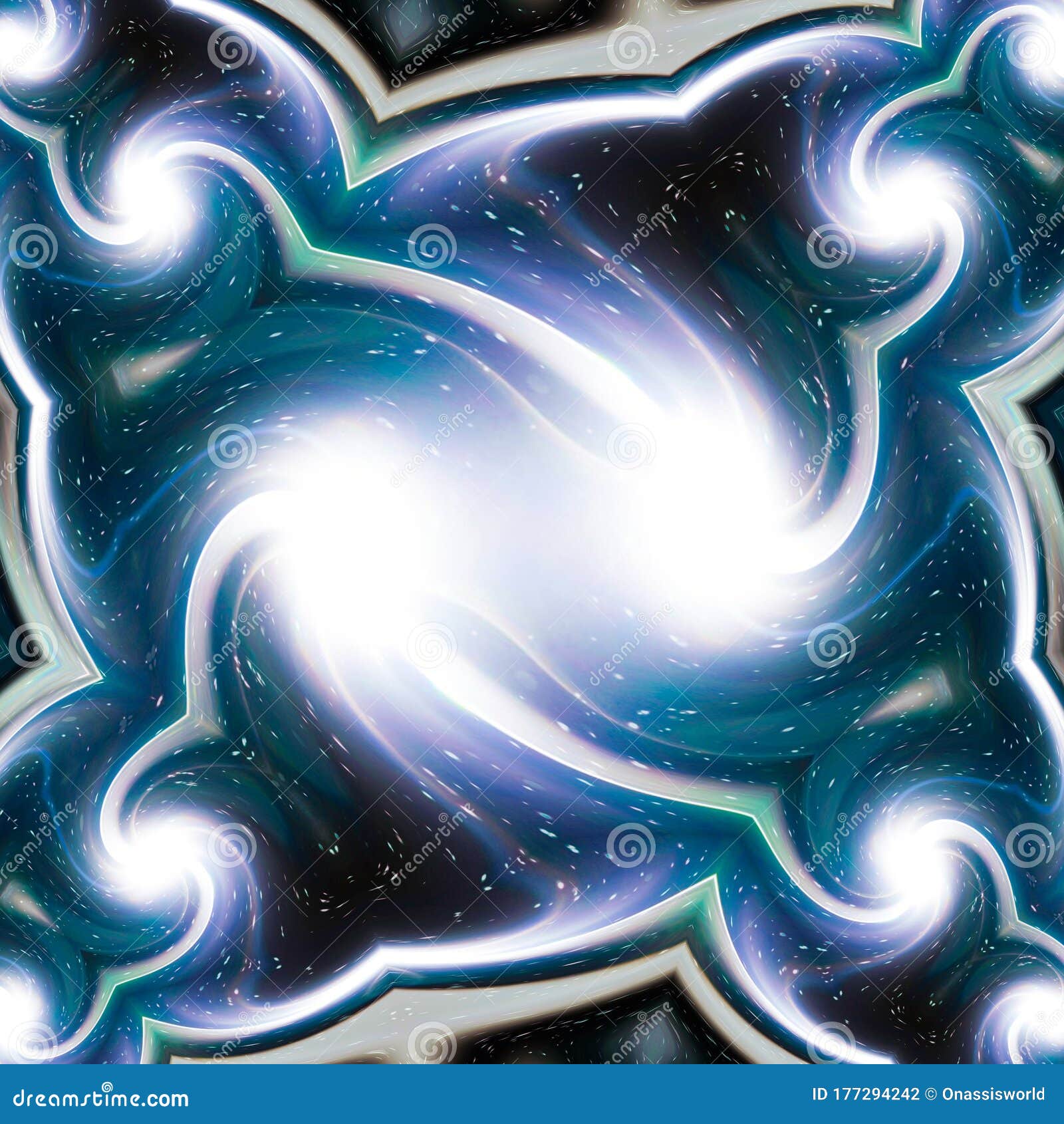 Space Warp Abstract Web Background Stock Illustration - Illustration of ...