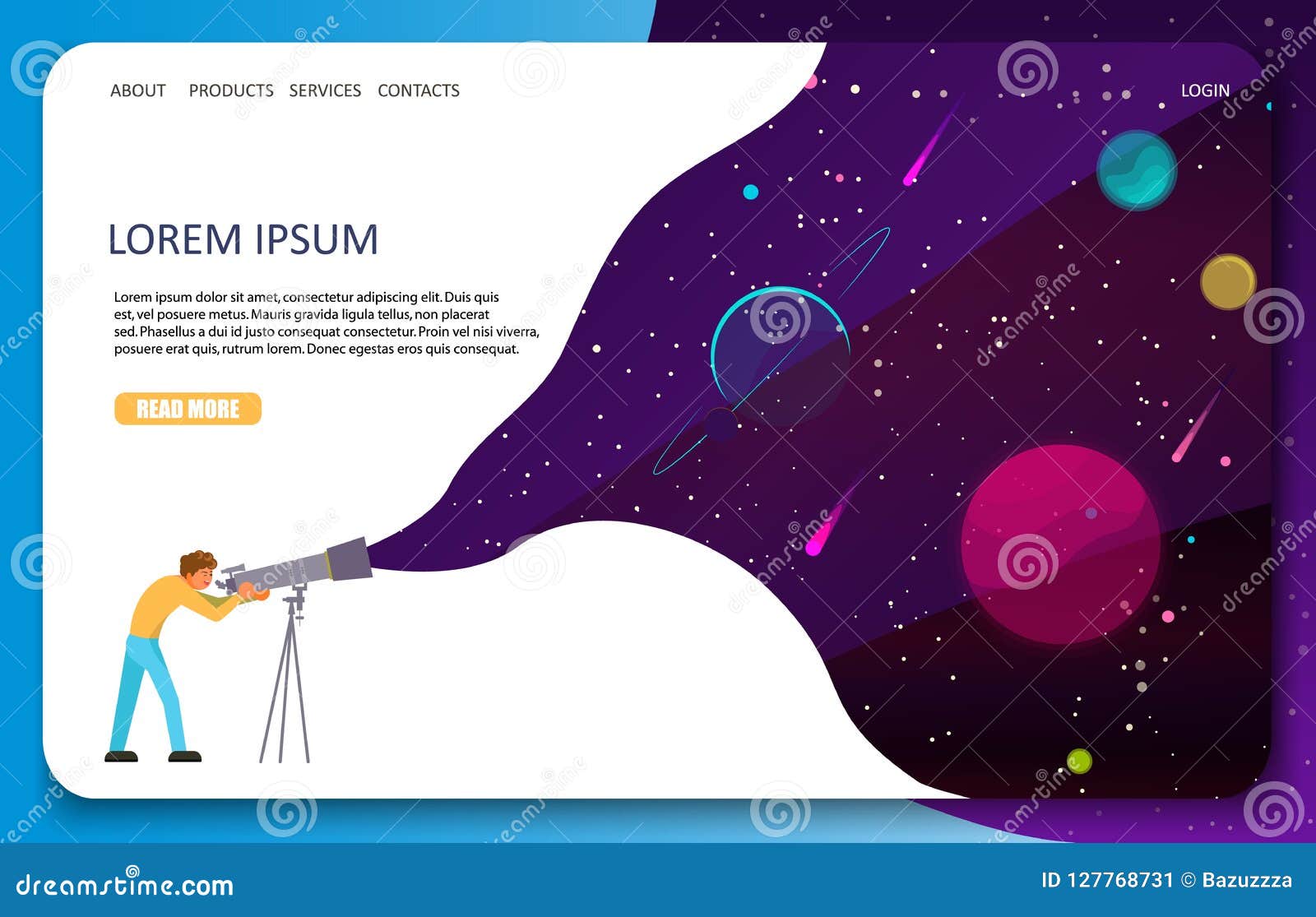 Astronomy Science Theory And Drawing Doodle Handwriting Icon Of Cartoon ...