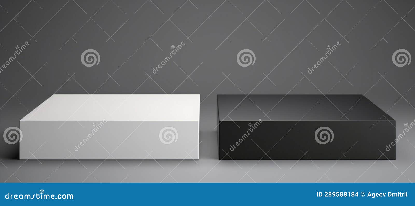 Carton Box With Shadow 02 Cartoon Vector | CartoonDealer.com #87315589