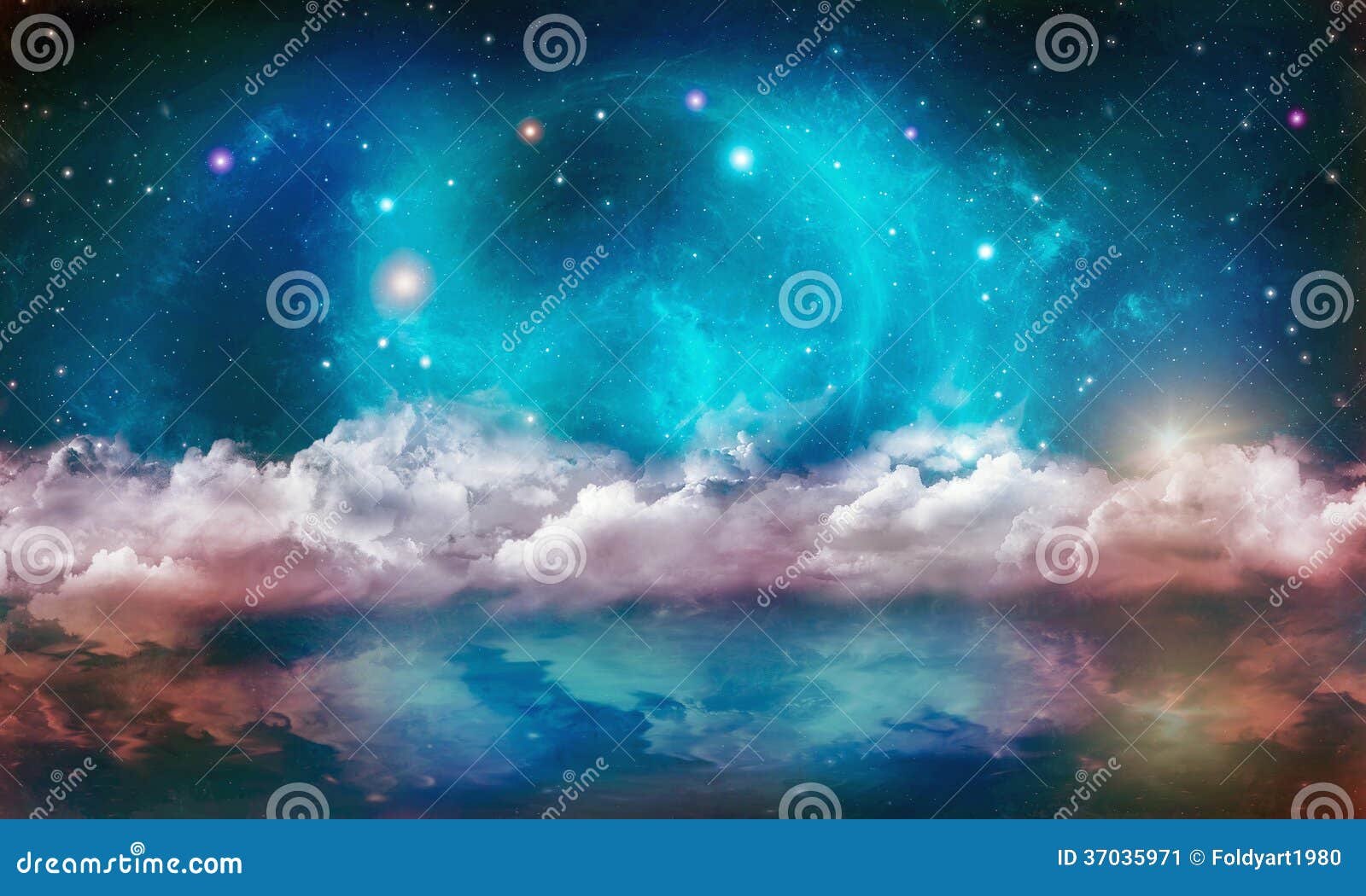 Space World stock illustration. Illustration of blue - 37035971