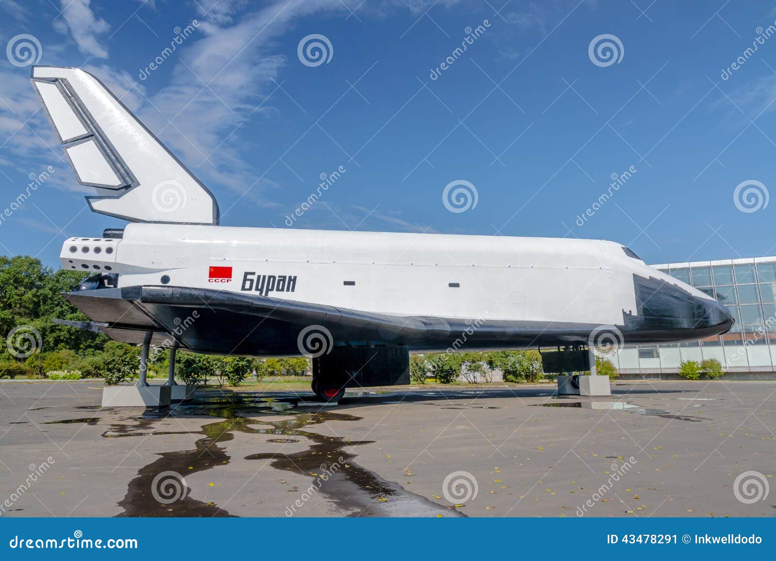 Spacecraft Buran in Moscow editorial photo. Image of russia - 43478291