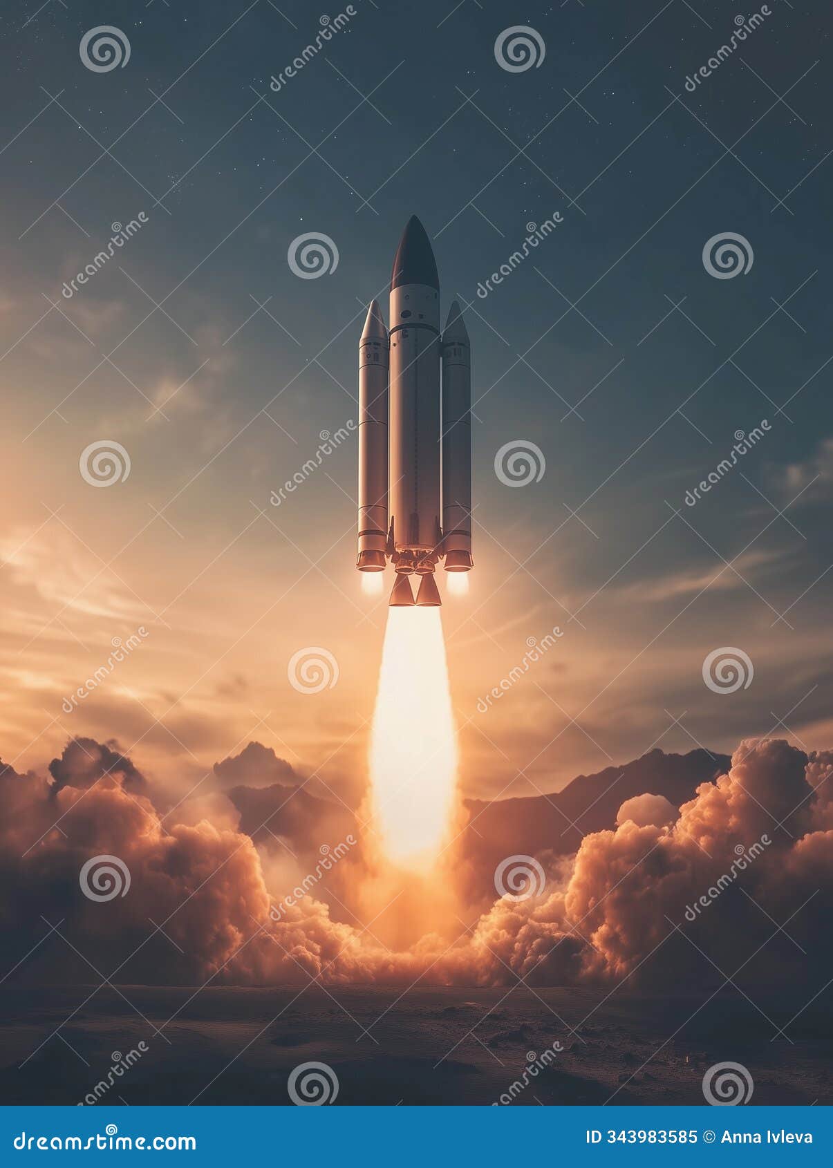 Spacecraft Landing on Mars with the Red Planet S Surface Visible ...