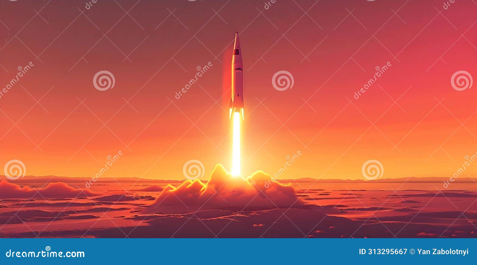Spacecraft Launching into Orbit. Concept Spacecraft, Launching, Orbit ...