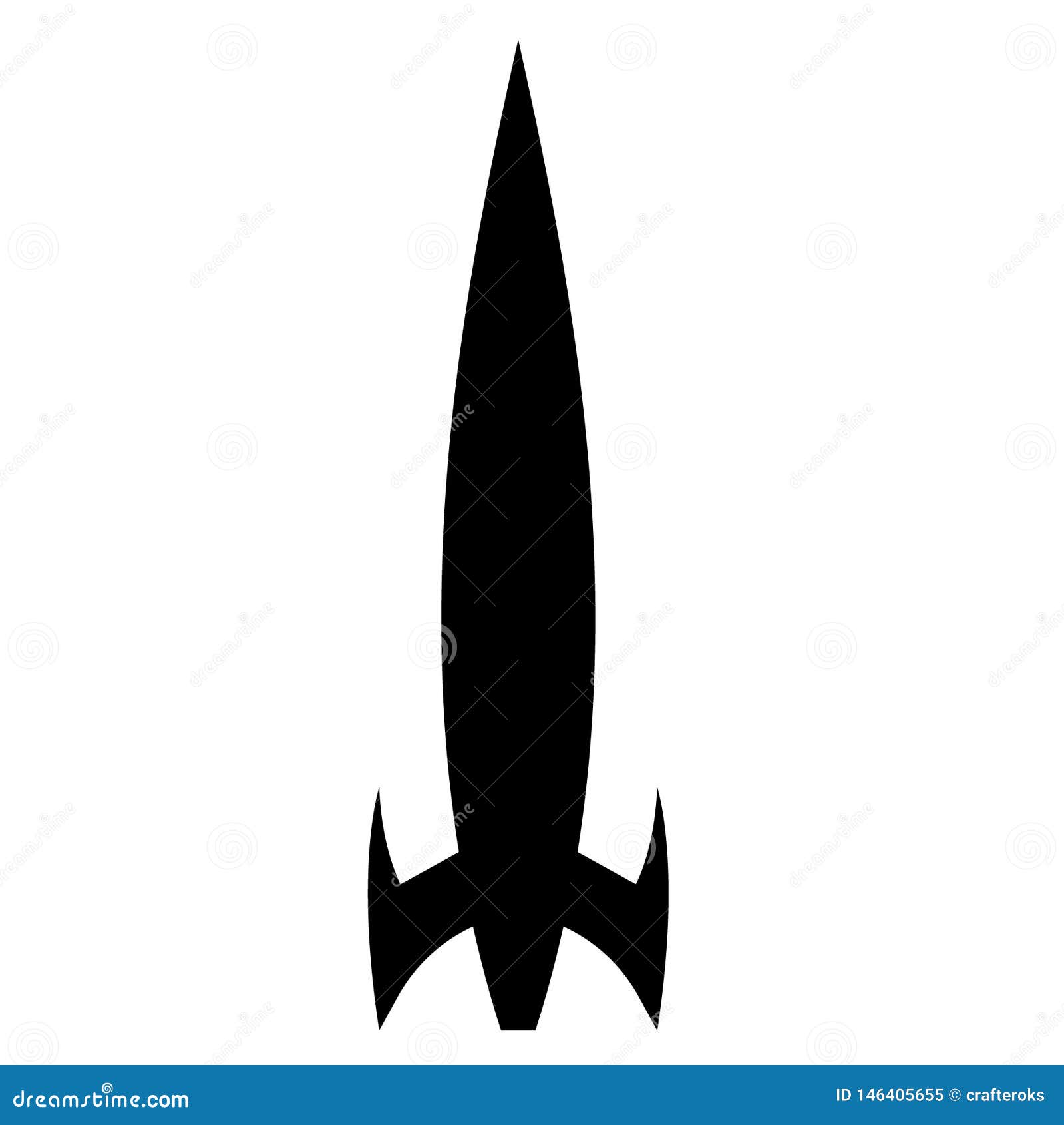 Spacecraft Shuttle Vector Eps Illustration by Crafteroks Stock Vector ...
