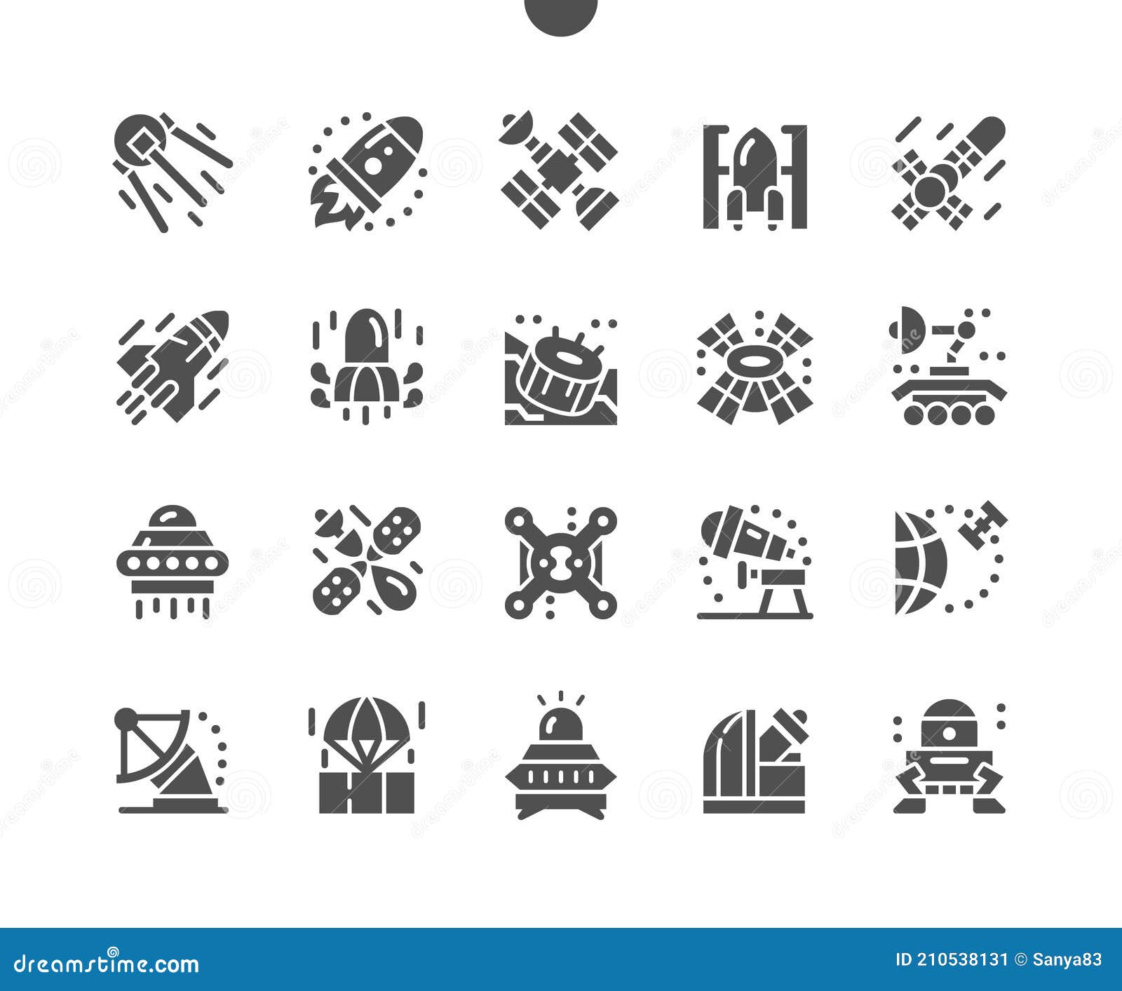 Spaceship And Navigation Interface Stock Illustration | CartoonDealer ...