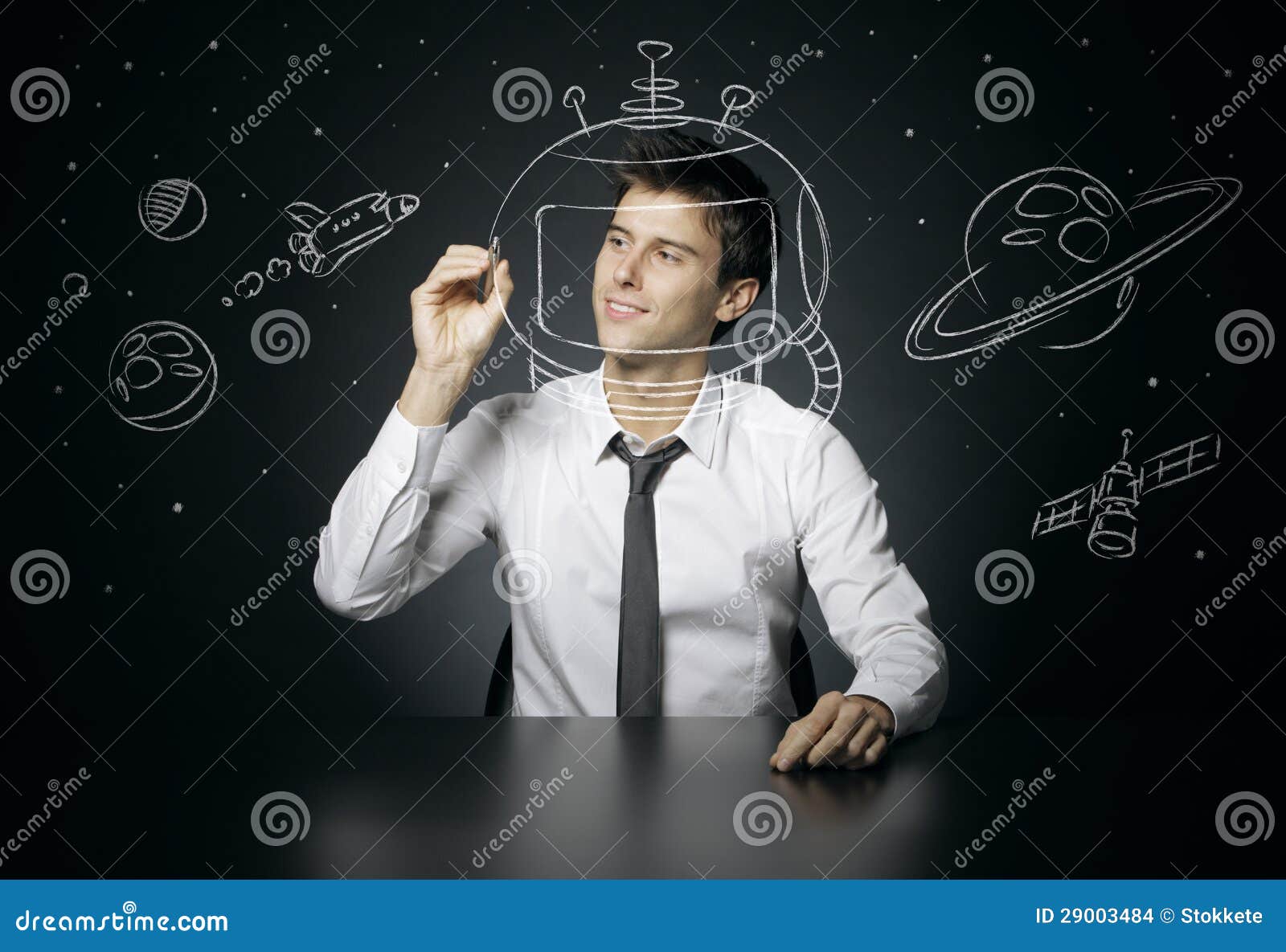 Spaceman stock photo. Image of creative, cool, real, improve - 29003484