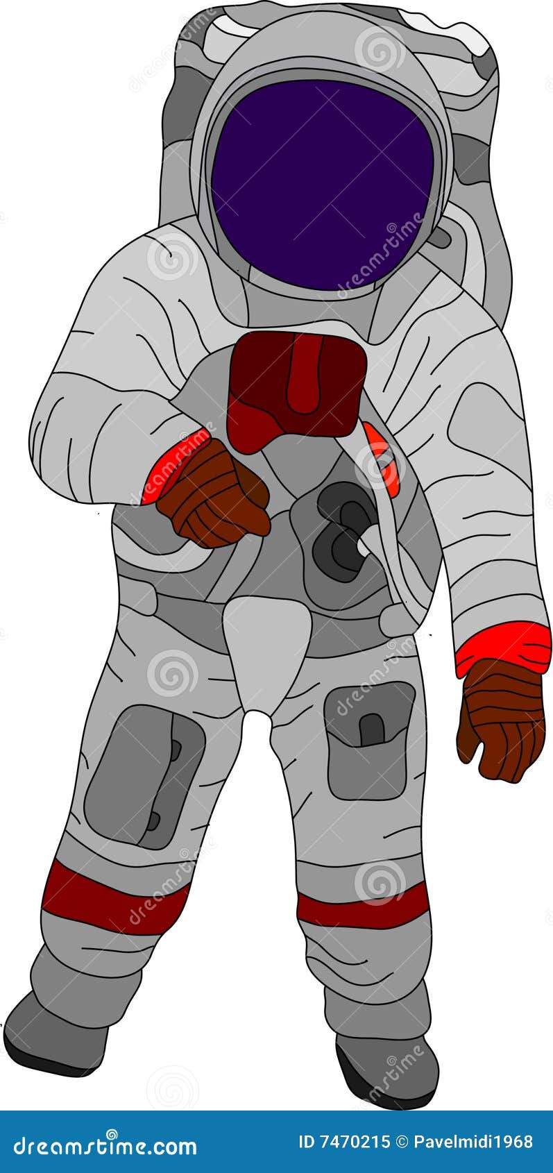 Spaceman Royalty Free Stock Photo - Image: 7470215