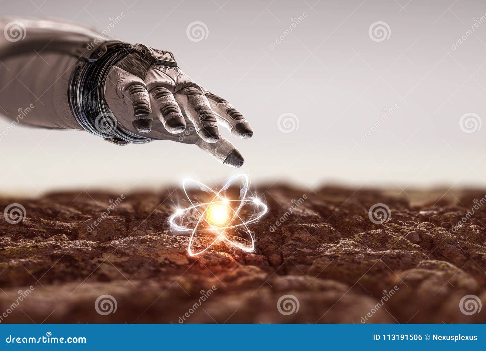Humankind Universe and Science Stock Photo - Image of sphere, energy ...
