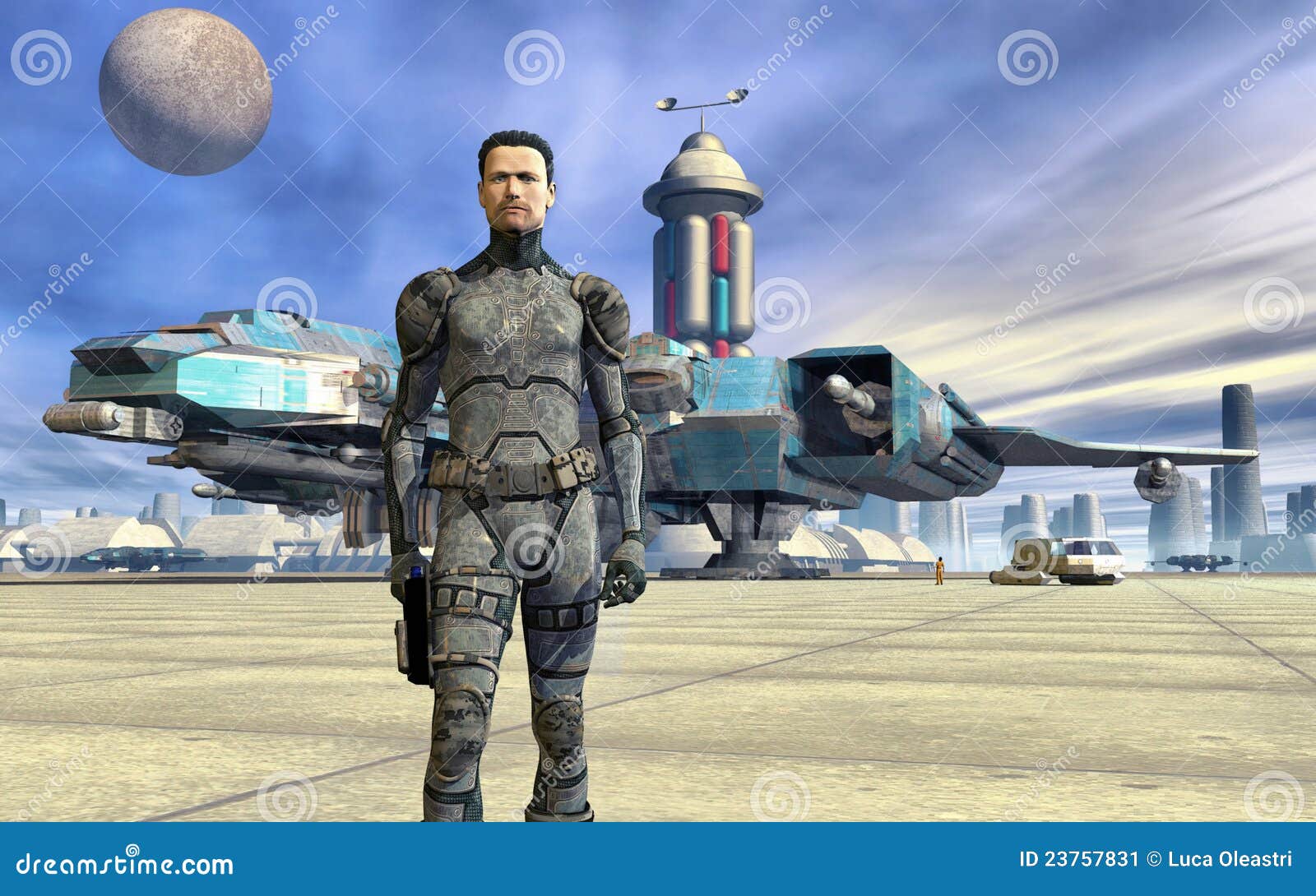 Pilot In Solar System Universes Royalty-Free Stock Photography ...