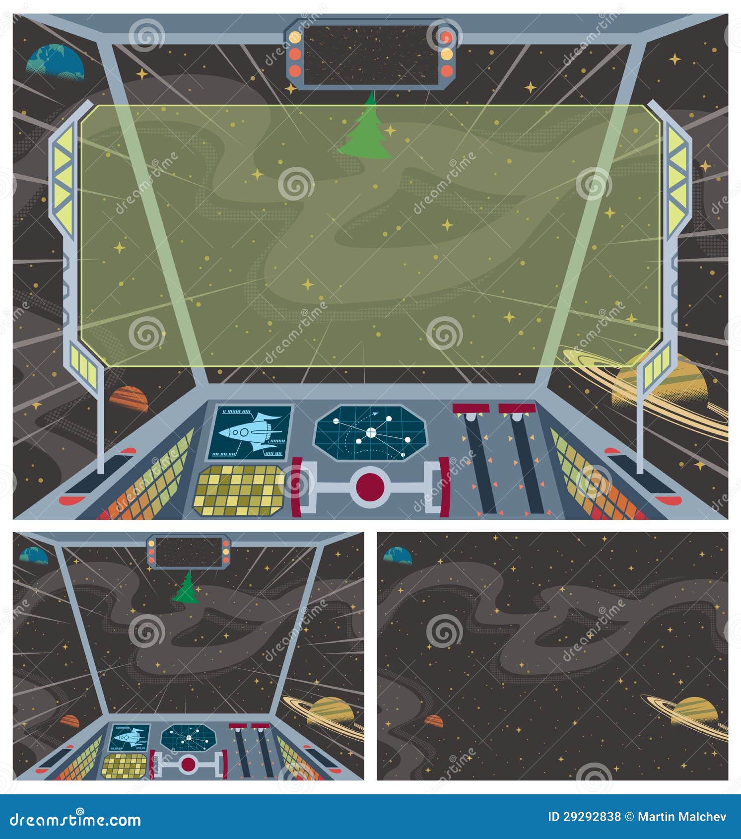 Spaceship Steering Wheel Royalty-Free Stock Image | CartoonDealer.com ...