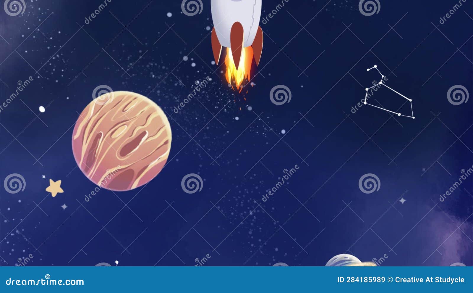 Spaceship Cartoon Animation Stock Video - Video of travel, spacetravel ...