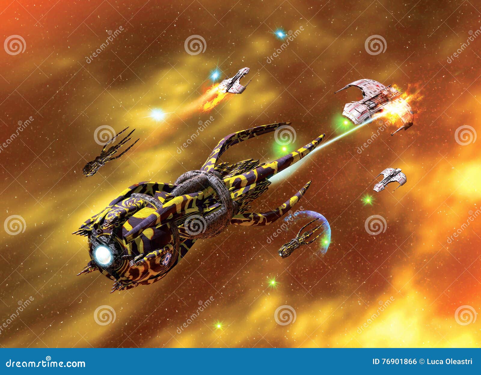 Alien Destroyer Stock Illustrations – 42 Alien Destroyer Stock ...
