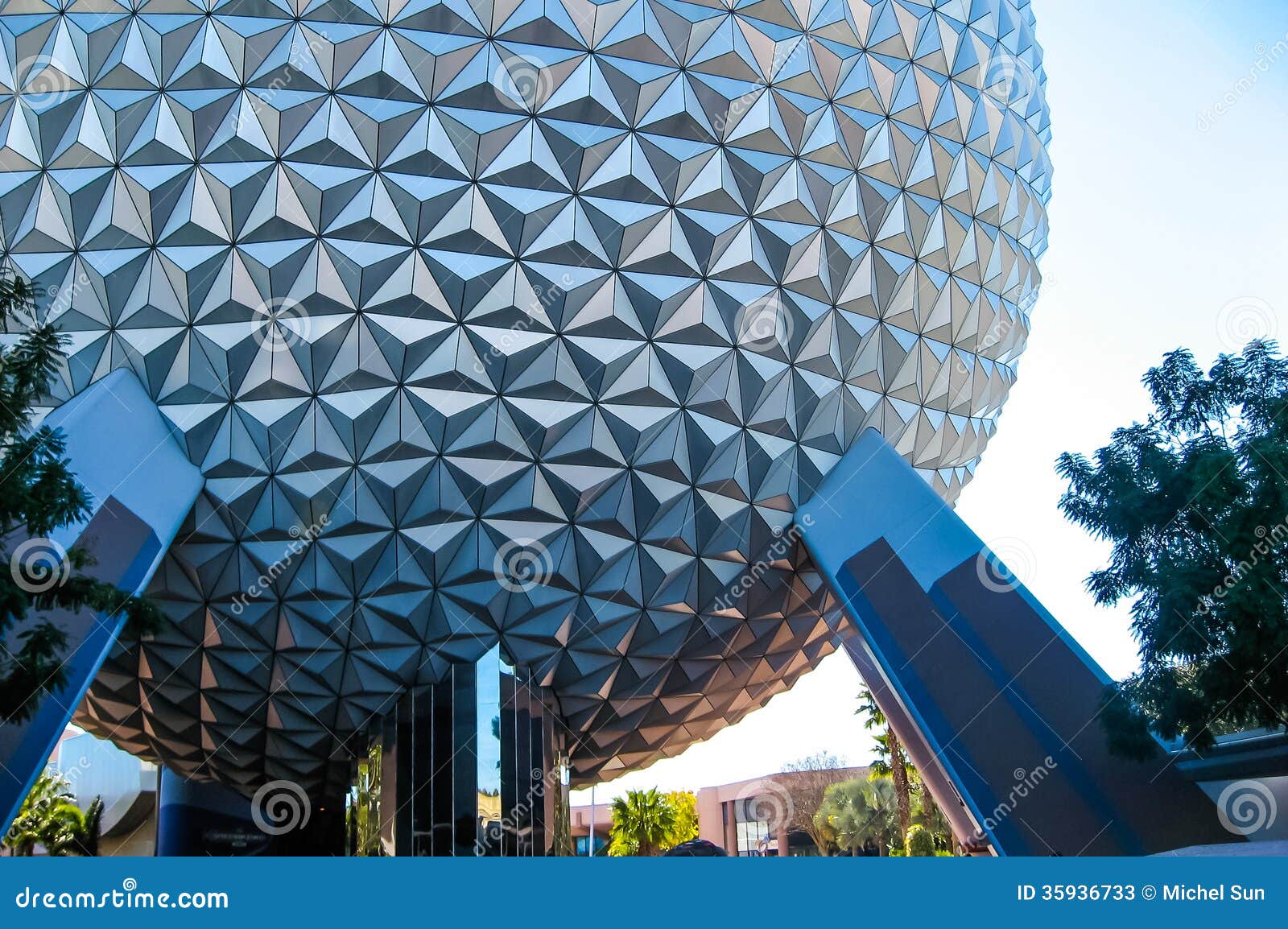Spaceship Earth, Epcot Walt Disney World Editorial Stock Photo - Image ...