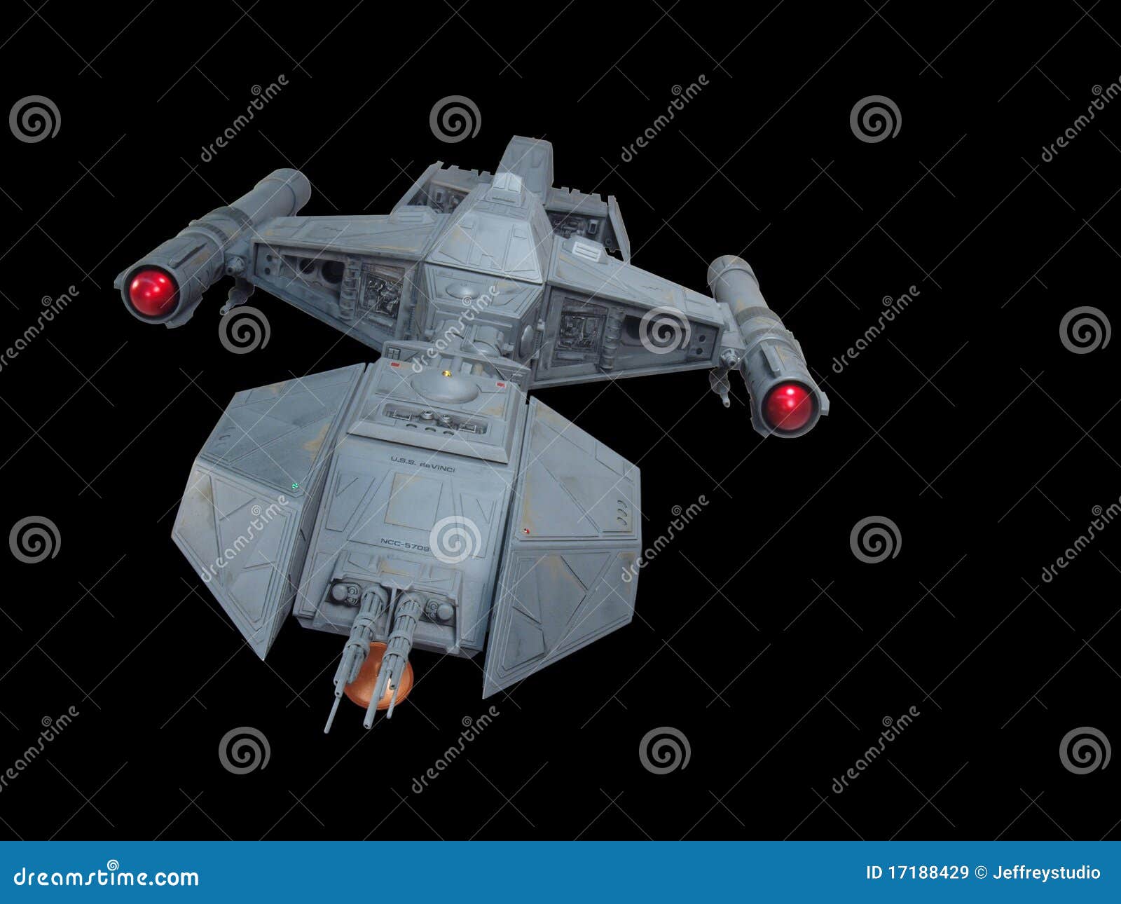 Spaceship front view 2 stock image. Image of craft, space - 17188429